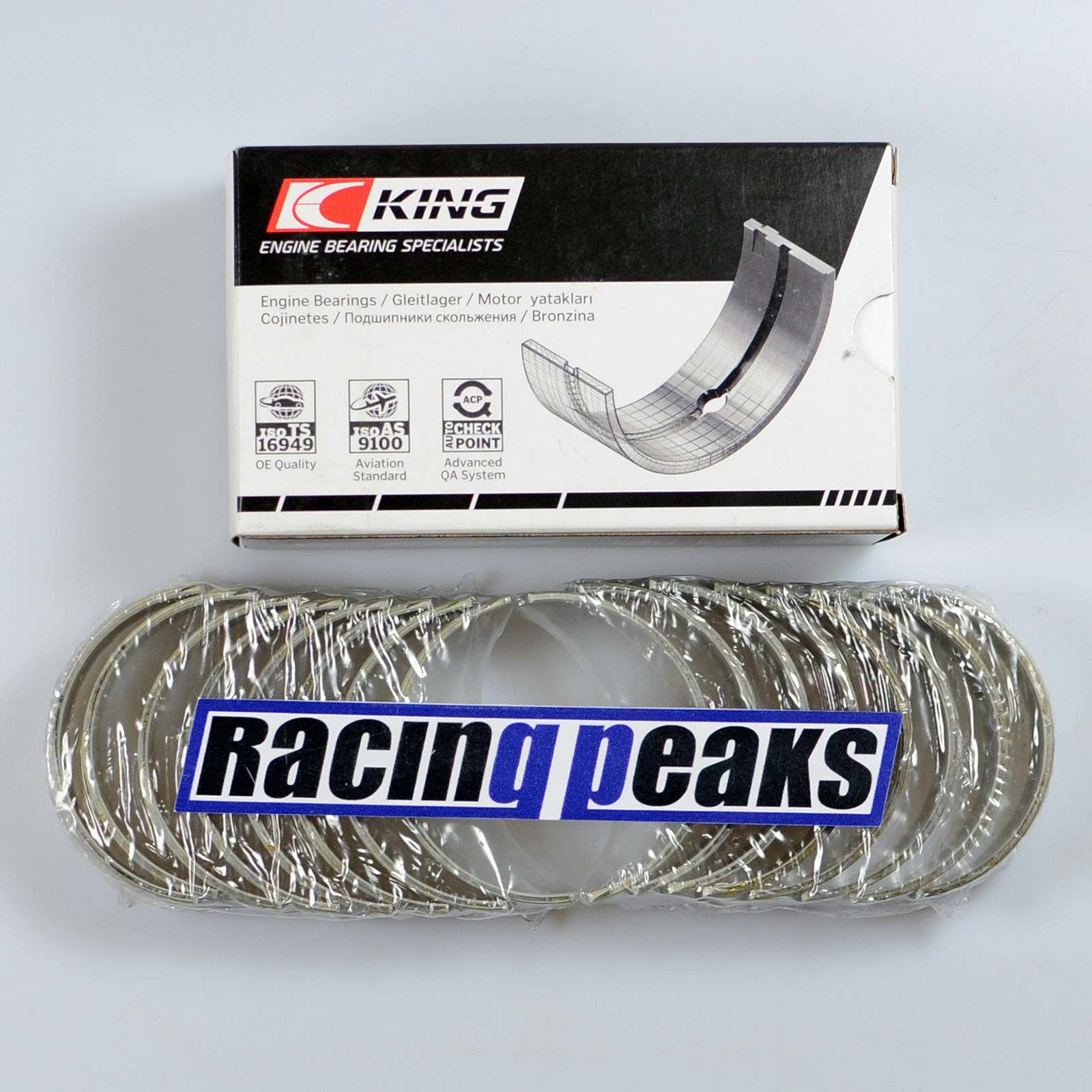 Sputter con rod bearings std for Porsche Cayenne Turbo 4.5L M48.00 M48 ...