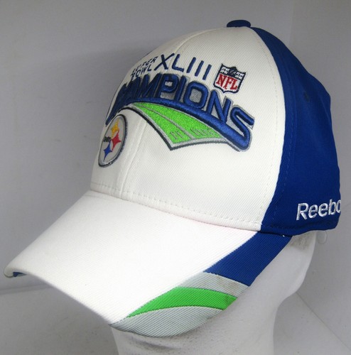 Pittsburgh Steelers NFL Super Bowl XLIII Champions Reebok One Size Fits ...
