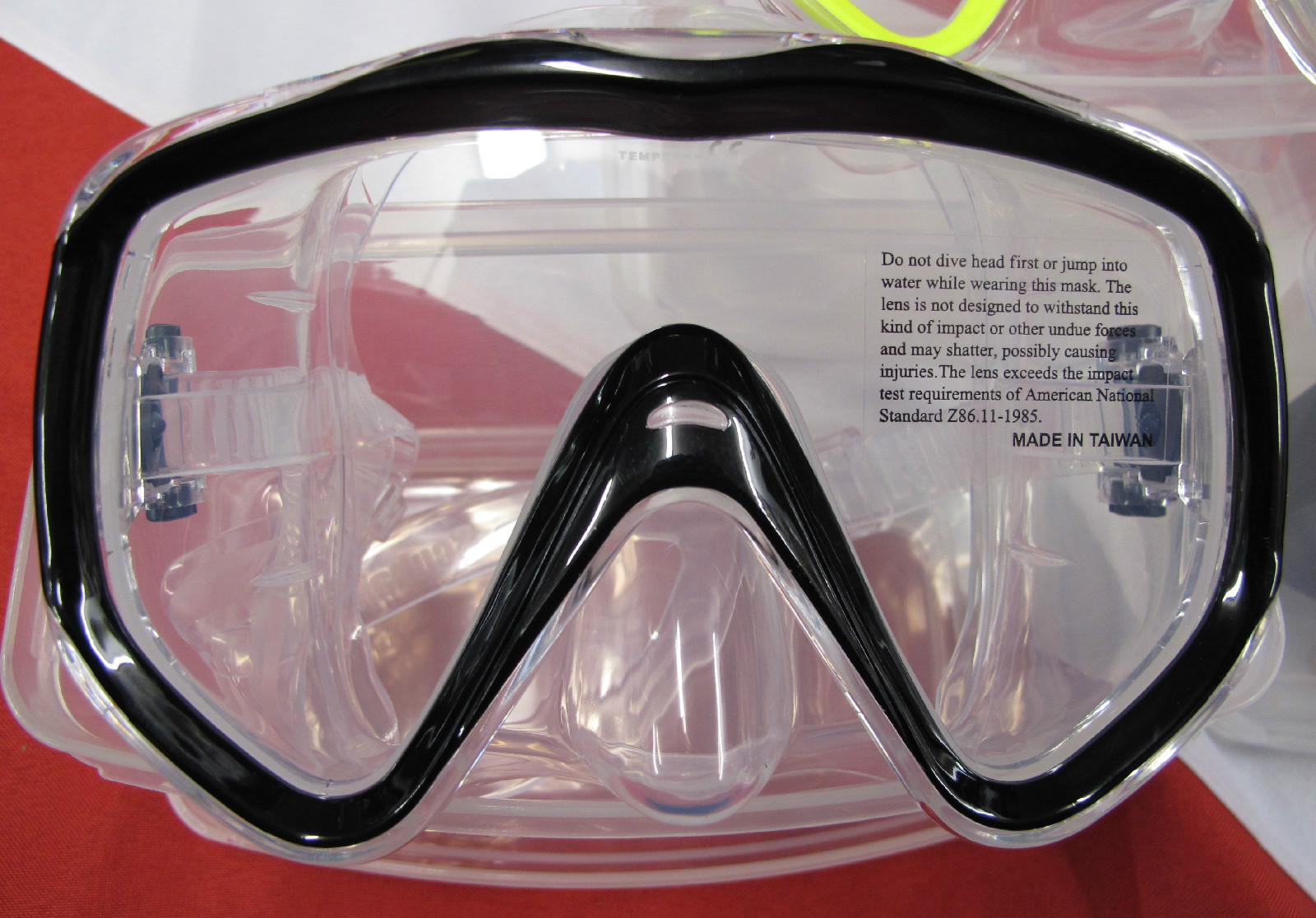 Scuba Max Mask scuba diving equipment snorkel gear ABACO bigger face ...