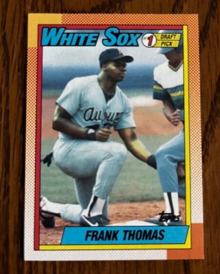 1990 Topps #414 Frank Thomas Rookie Card Chicago White Sox | eBay