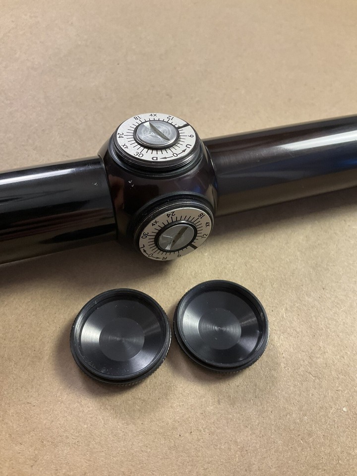 Vintage Leupold M8-4X Rifle Scope - Cross Post Reticle | eBay