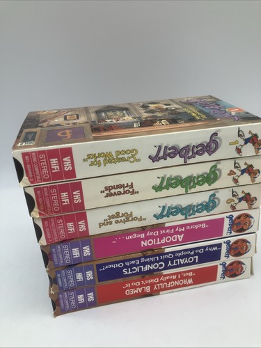 Gerbert VHS Lot Of 6 - Christian Puppet | eBay