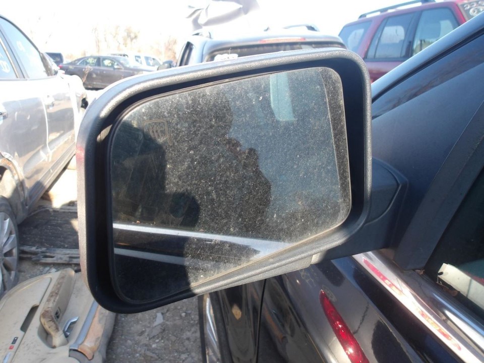 Passenger Side View Mirror Power Manual Fold Body Color Cap Fits 08 ...