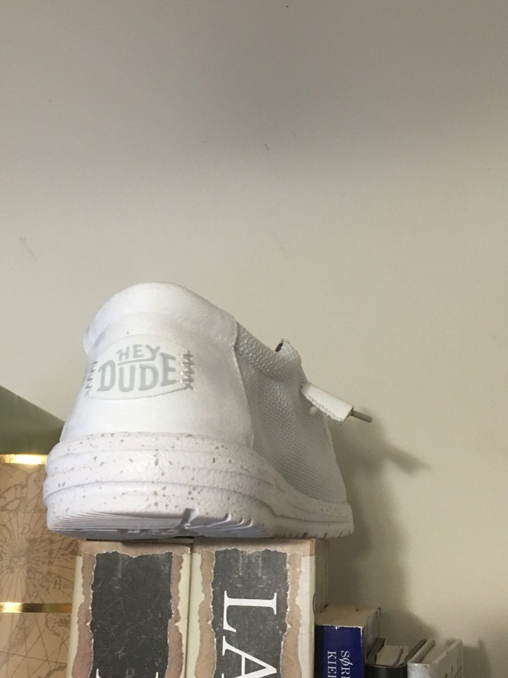 Charlotte Hornets Loafer Women's 9 White Hey Dude Wally Sport Mesh ...