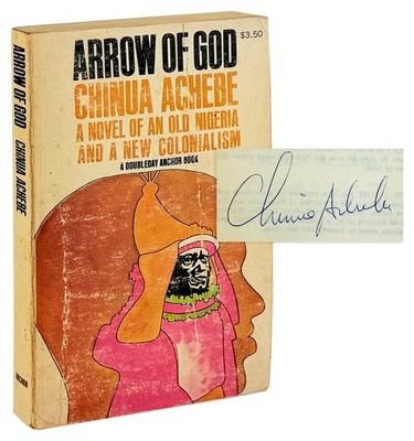 Chinua Achebe / Arrow of God Signed Anchor Books Wraps 1969 | eBay