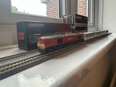 Revolution Trains Class 59 DB Schenker + 4 IPA wagons - N Gauge | eBay UK