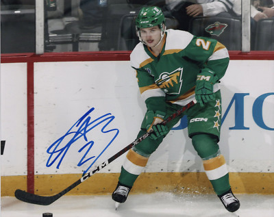 Minnesota Wild Calen Addison Autographed Signed 8x10 NHL Photo COA #7 ...