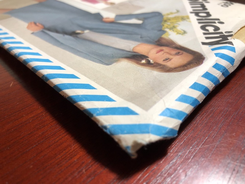 Patterns Sewing 1980’s Womens By Simplicity Pattern Number 6265 SZ 14 ...