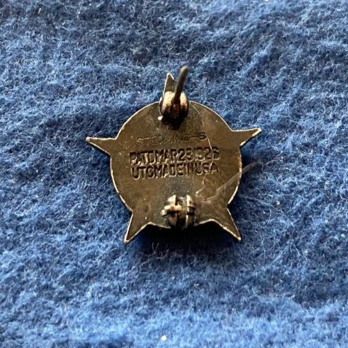 Vintage Sterling Silver - Typing Expert Medal Pin Pat. 1926 | eBay