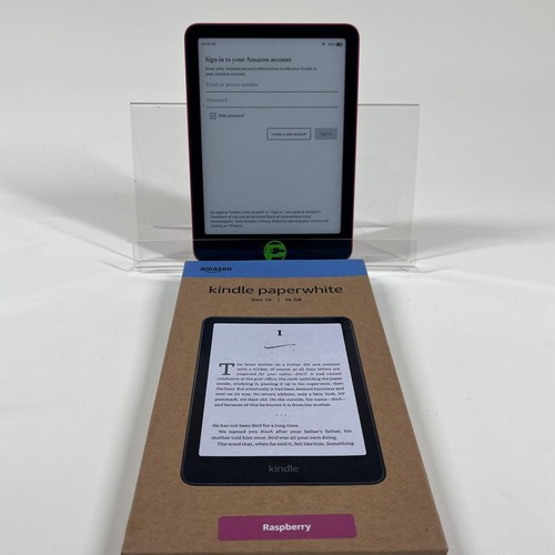 WiFi Only Amazon Kindle Paperwhite 12th Gen 16GB Raspberry SA568B | eBay