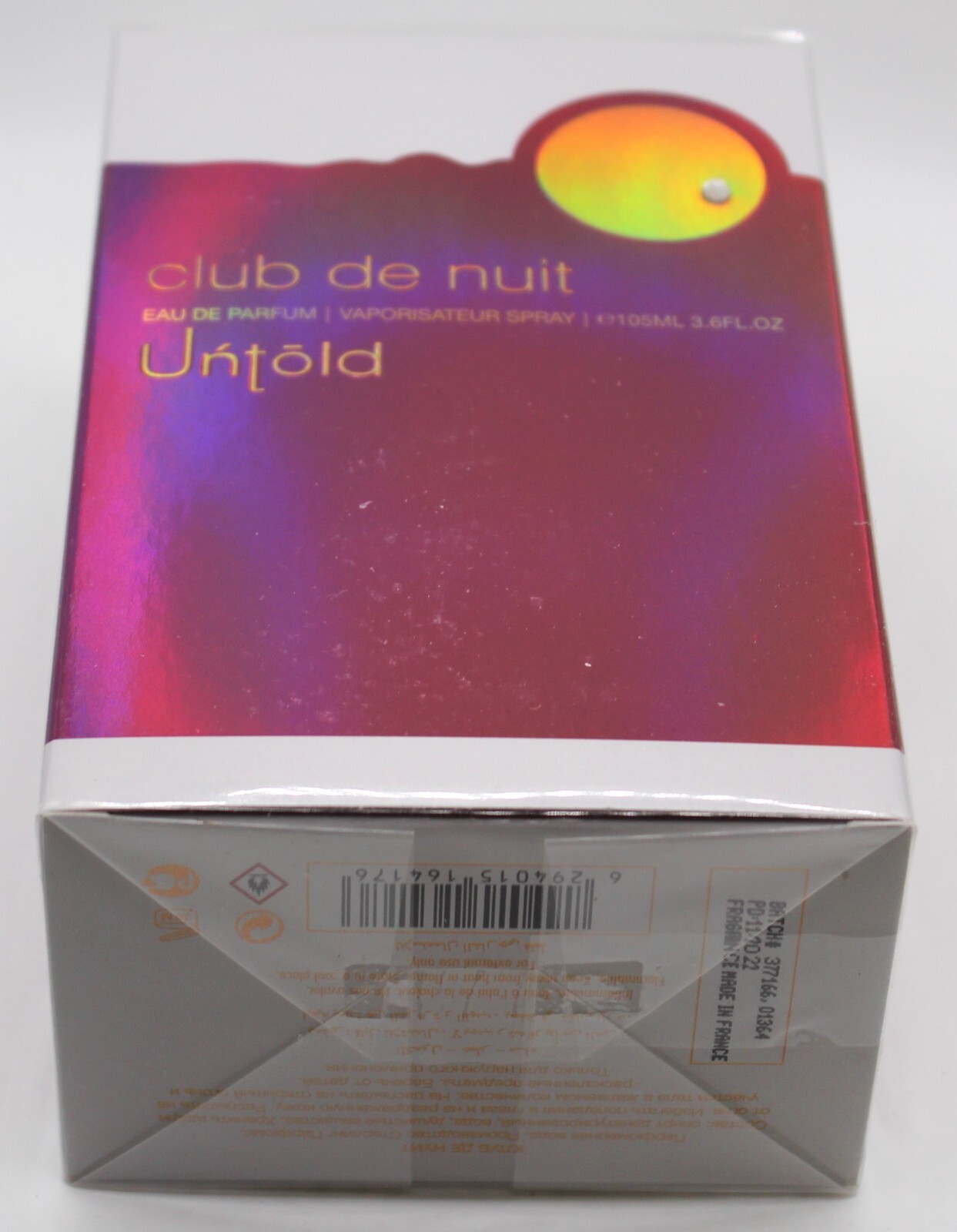 Armaf Club De Niut Untold 3.6 Oz / 105 Ml Eau De Parfum Spray Unisex ...