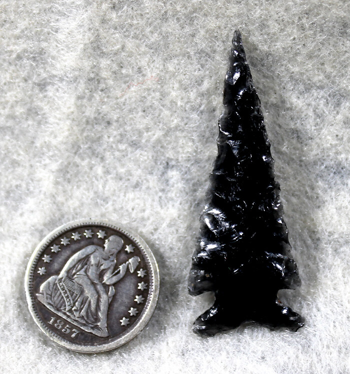 Elko Corner Notched Bird Point Authentic Prehistoric Arrowhead Artifact ...