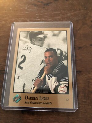 1992 Studio Baseball # 117 Darren Lewis | eBay