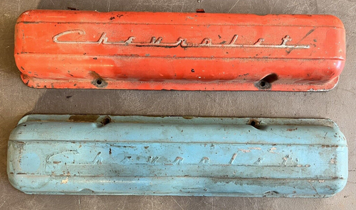 OEM 1963-1967 GM Chevrolet Corvette 327 Valve Covers | eBay