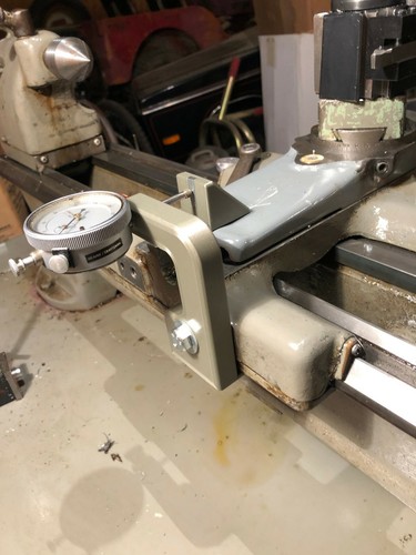 South Bend Lathe 9 or 10K, Cross Slide Dial Indicator Holder (3d ...