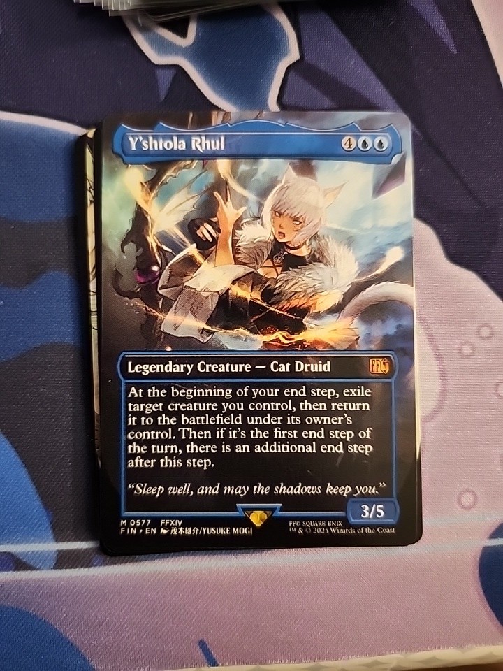 MTG Final Fantasy LOT Sephiroth Yshtola Lightning Dion Surge Collector ...