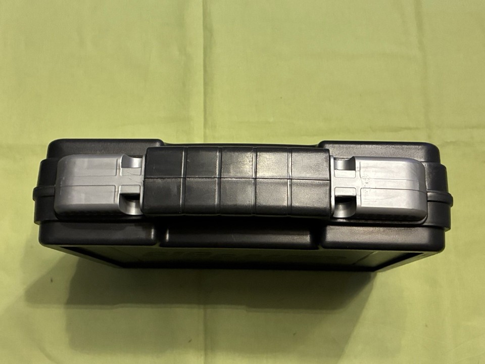USED OEM SIG SAUER PLASTIC CASE LOT OF (9) STORAGE BOX BLACK FOAM P320 ...