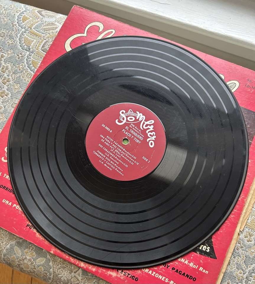 Flaco Jimenez Y Toby Torres El Troquero 1966 LP Sombrero VG+ Tejano ...