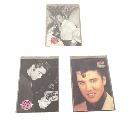 Three 1992 1993 THE ELVIS Collection Card - Elvis Presley #360 #474 ...