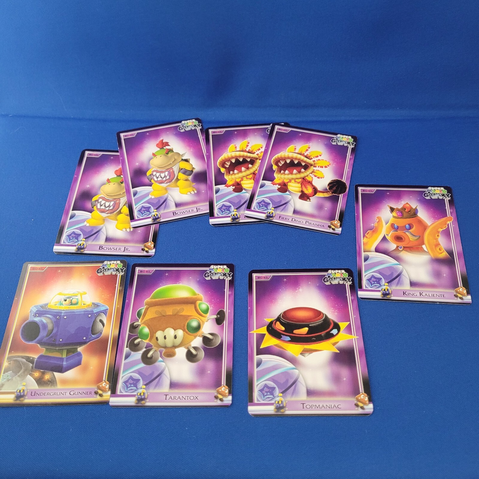 Super Mario Galaxy Bosses Cards