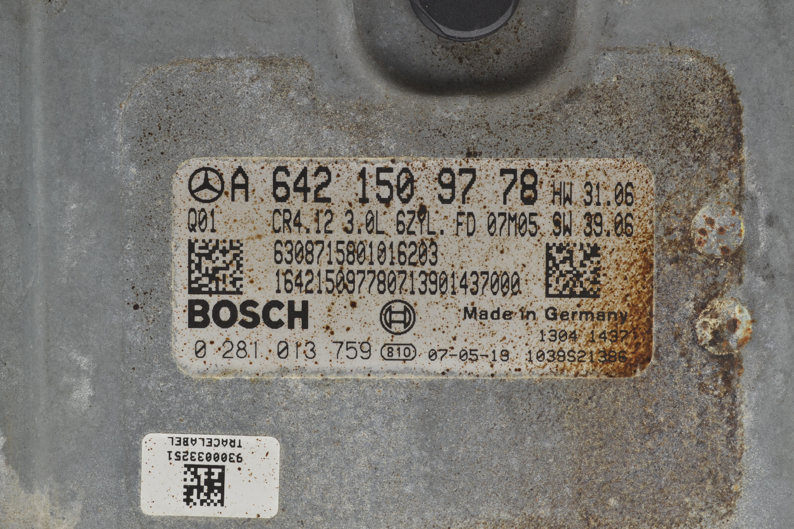 2007-2008 MERCEDES W164 ML320 CDI 4MATIC ECU ECM PCM A6421509778 | eBay