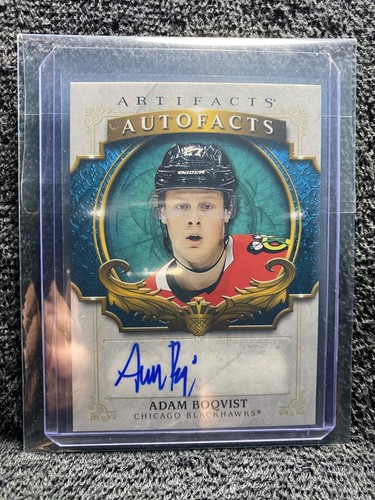 2020-21 Artifacts - Autofacts - #A-AB Adam Boqvist | eBay