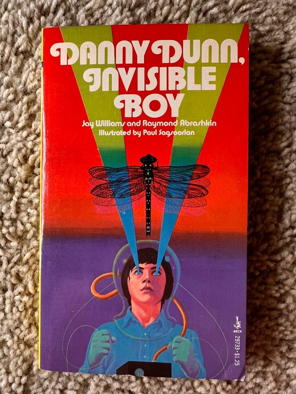 Danny Dunn Invisible Boy by Jay William and Raymond Abrashkin 1975 ...