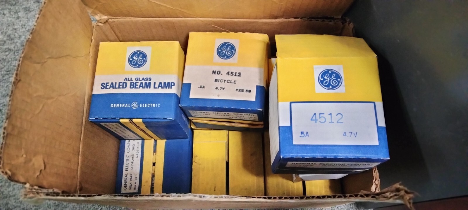 General Electric 4512 4 Bulb 4.7v for sale online | eBay