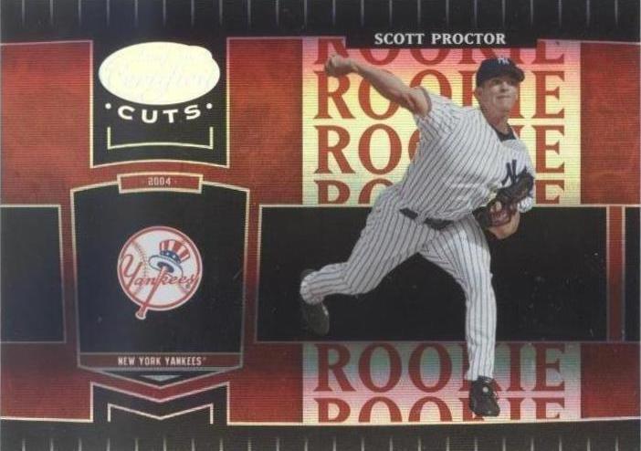 2004 Leaf Certified Cuts - Rookie Scott Proctor #293 Marble Red /100 ...