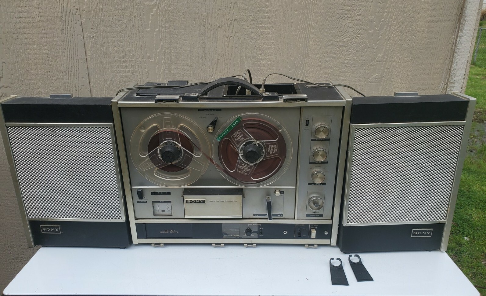 Sony TC-540 TC540 Reel to Reel Tape Recorder for Parts or Repair | eBay