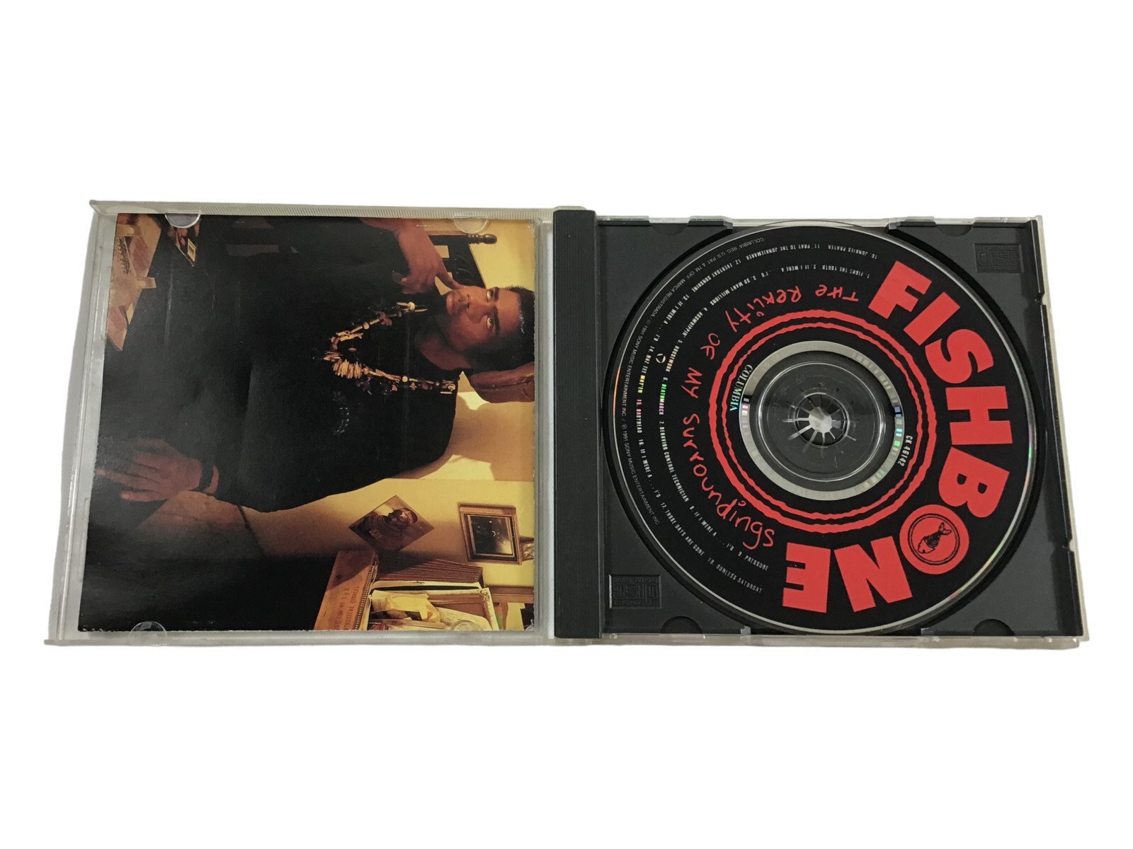 The Reality of My Surroundings [PA] by Fishbone (CD, Apr-1991, Columbia ...