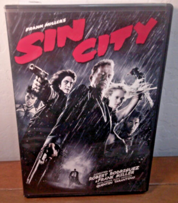 New! Sin City! ~DVD! ~Frank Miller! ~Quentin Tarantino! ~Thriller ...