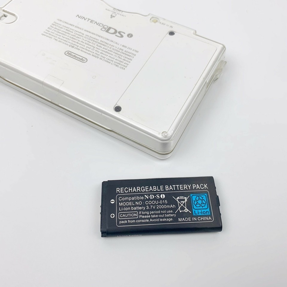 New Rechargeable Battery Pack for Nintendo DSi 3.7V 2000mAh Replacement ...