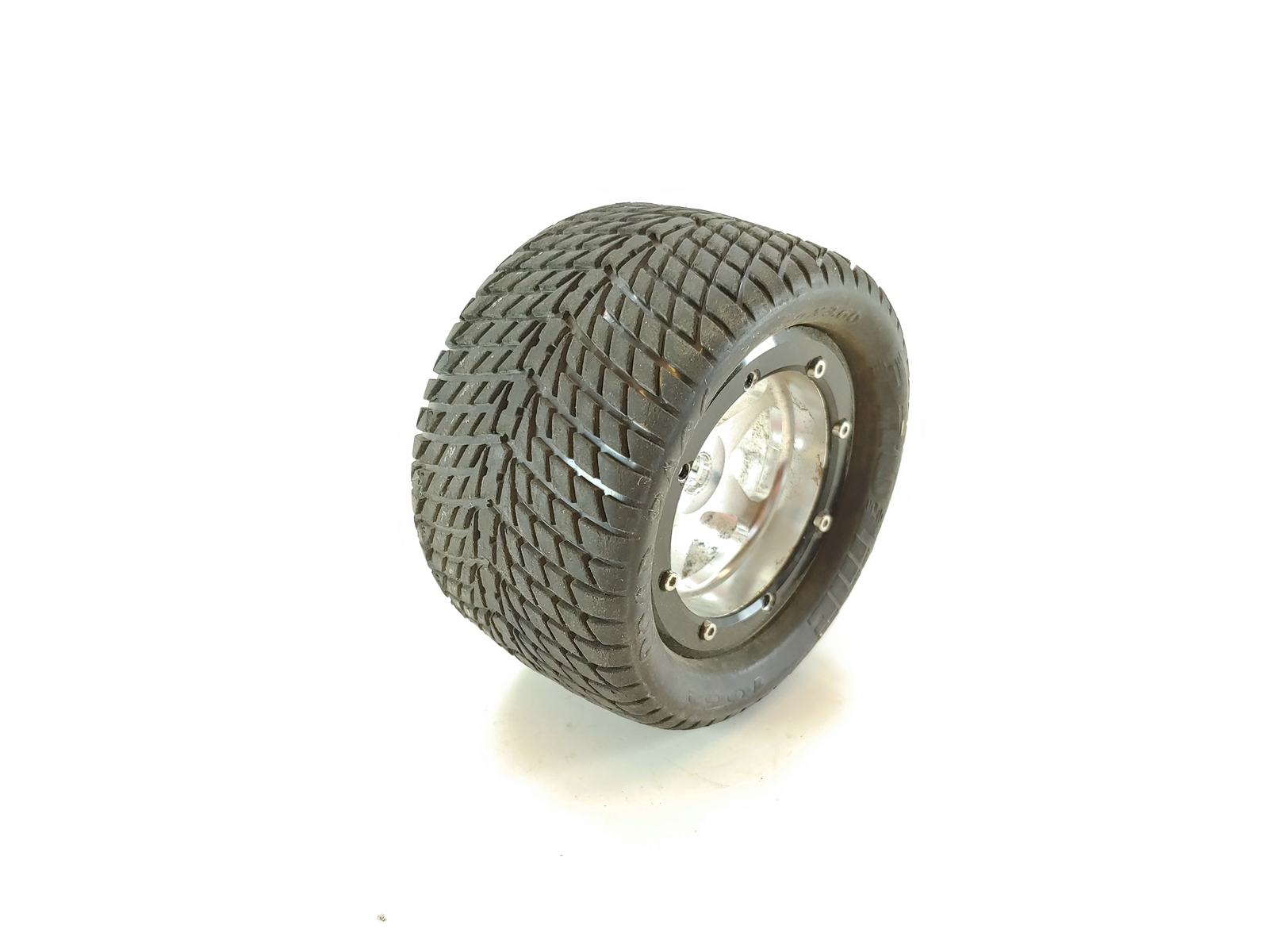 1x Proline road Rage 1062 Street Tire on ALUMINUM BEADLOCK WHEEL 12mm ...