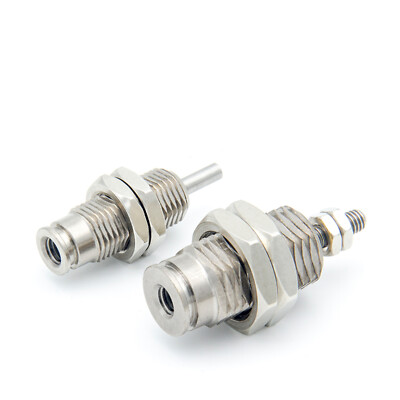 A SMC CJPB6-15-B Pin Cylinder Single Acting Panel Mount Spring Return ...