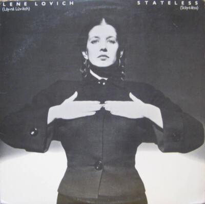 Lene Lovich - Stateless - Stiff-Epic - JE 36102 - LP, Album, Pit ...