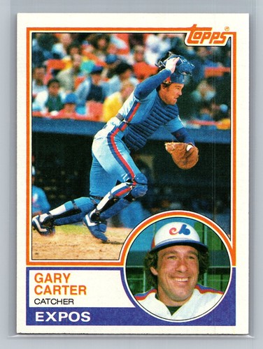 1983 Topps Gary Carter #370 - Montreal Expos | eBay