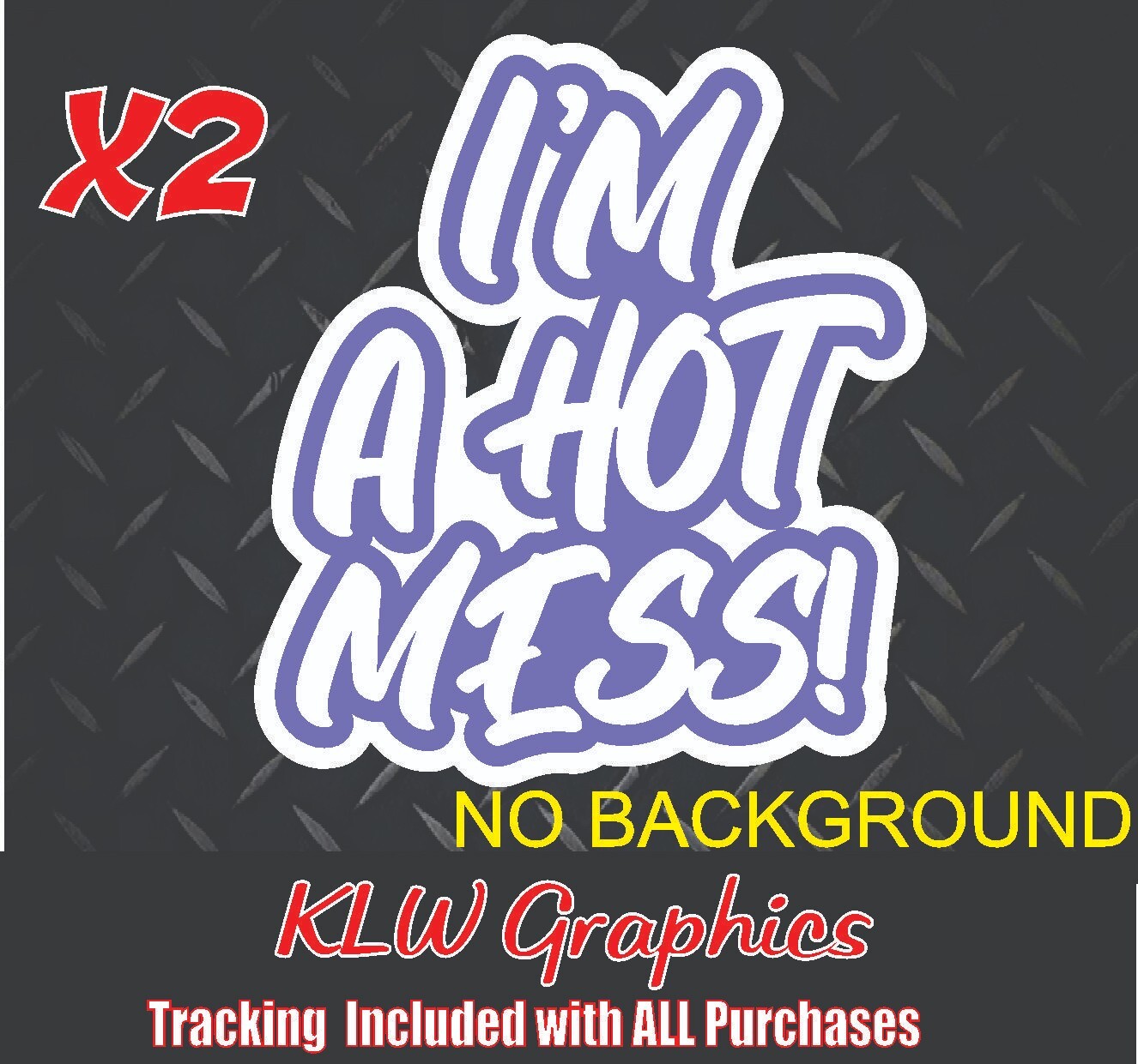 Hot Mess Decal Sticker Sexy Girlfriend Beautiful Thick Wife Turbo ...