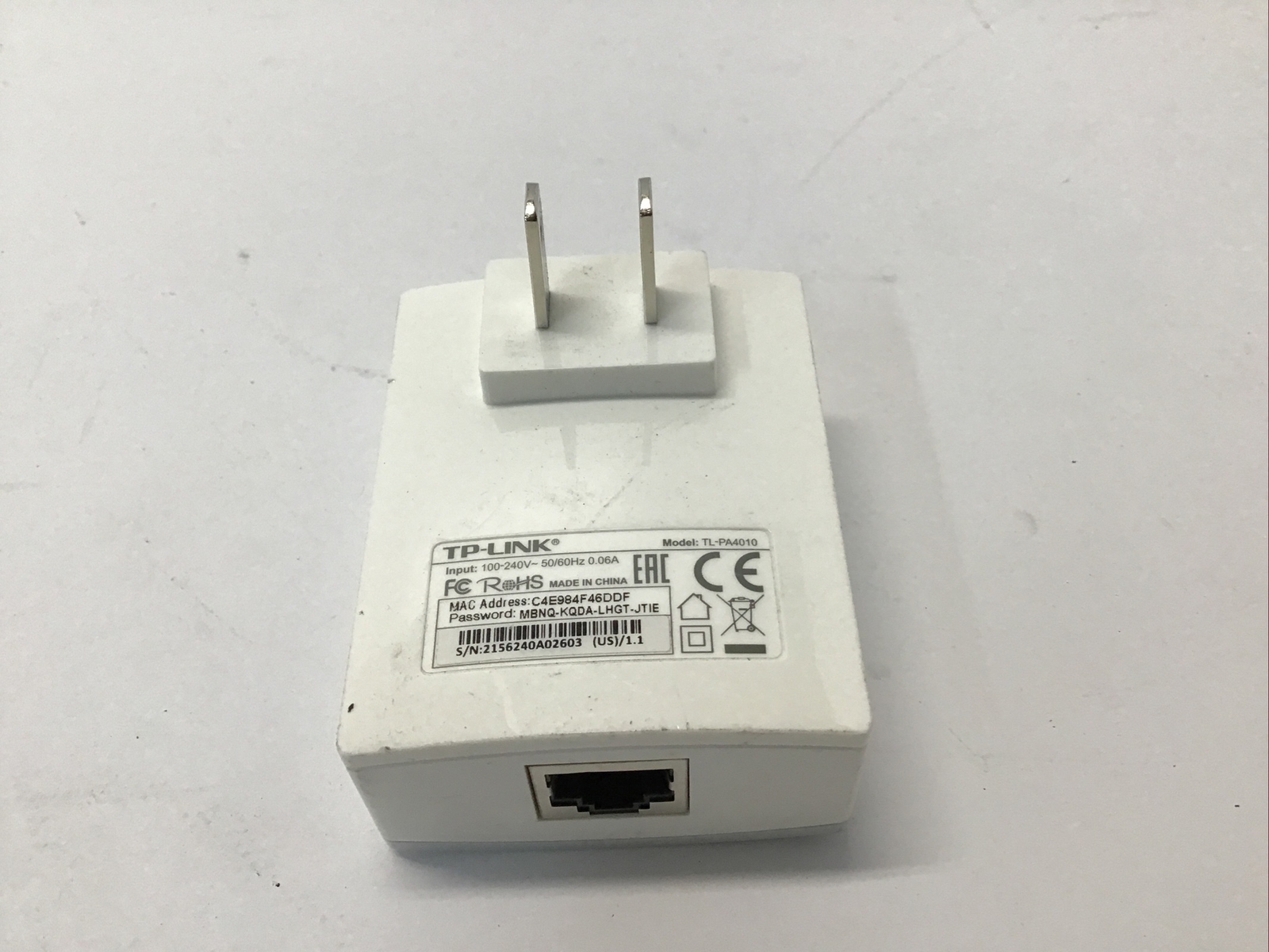 TP-Link TL-PA4010 AV500 Nano Powerline Ethernet Adapter Starter Pair | eBay