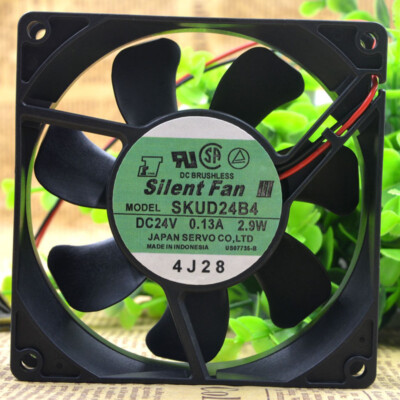 SERVO Sient Fan SKUD24B4 9CM 24V 0.13A 2.9W 9025 Chassis Cooling ...