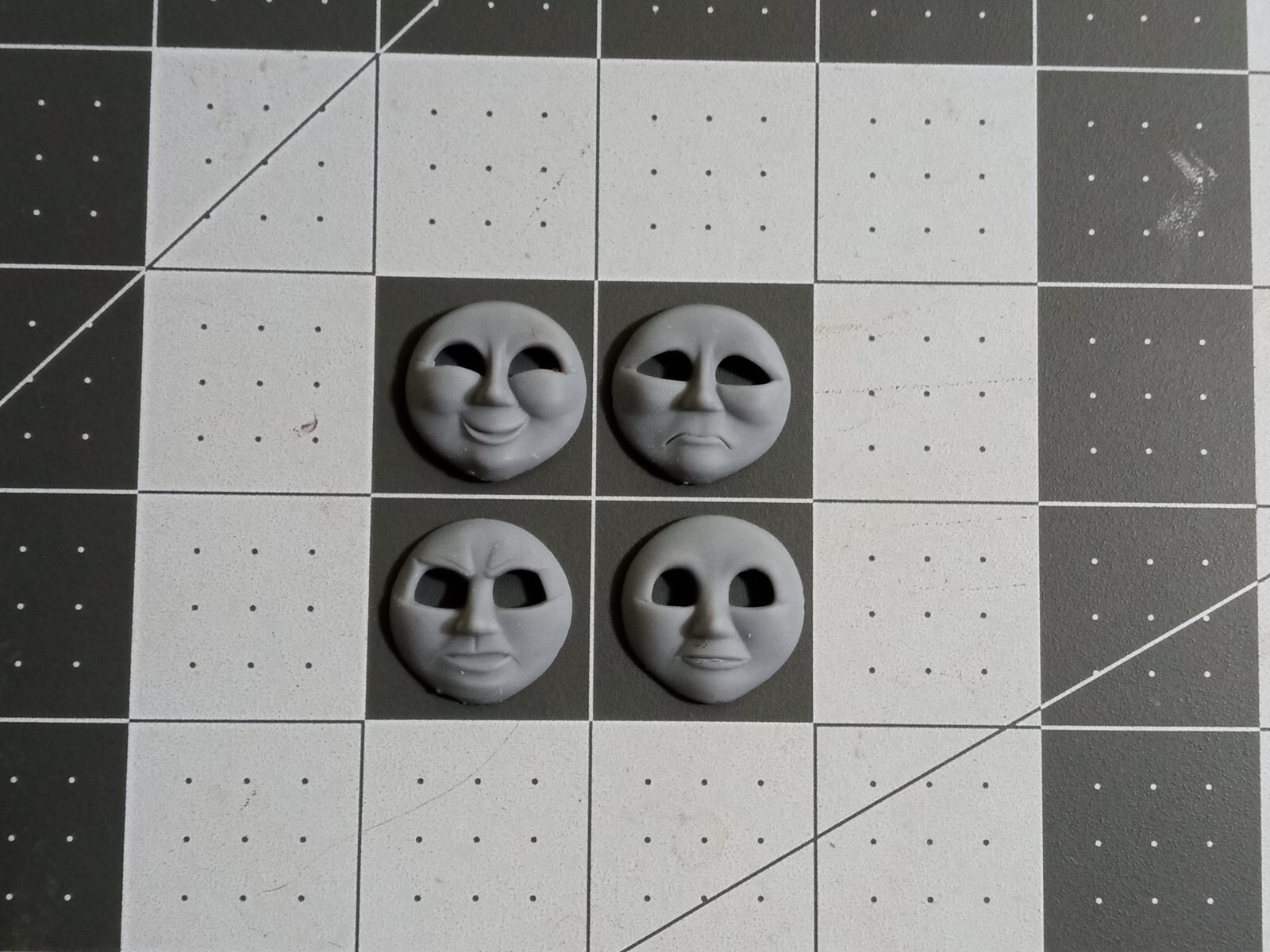 Ho Scale Edward Faces! 22899587417 | eBay