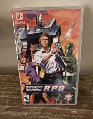 Saturday Morning RPG Nintendo Switch Limited Run Games #005 LRG Sealed ...