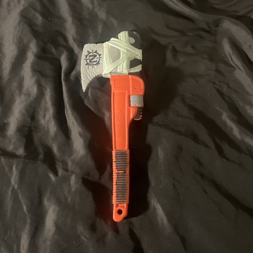 NERF Zombie Strike Wrench Axe Hatchet Tested And Used | eBay