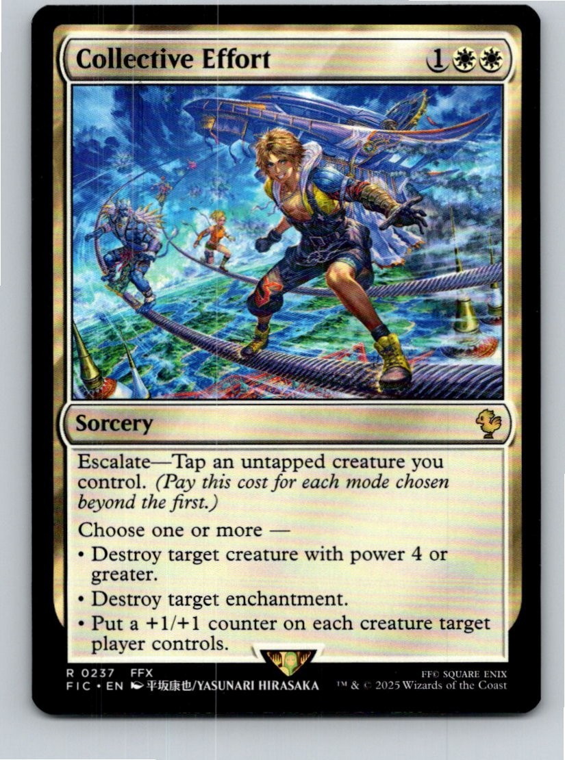 Magic the Gathering Collective Effort Final Fantasy Commander MTG Free ...