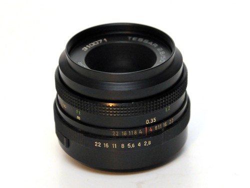 Carl Zeiss Jena 50mm f2.8 Tesstar Lens M42 DSLR Mirrorless Sony Canon ...