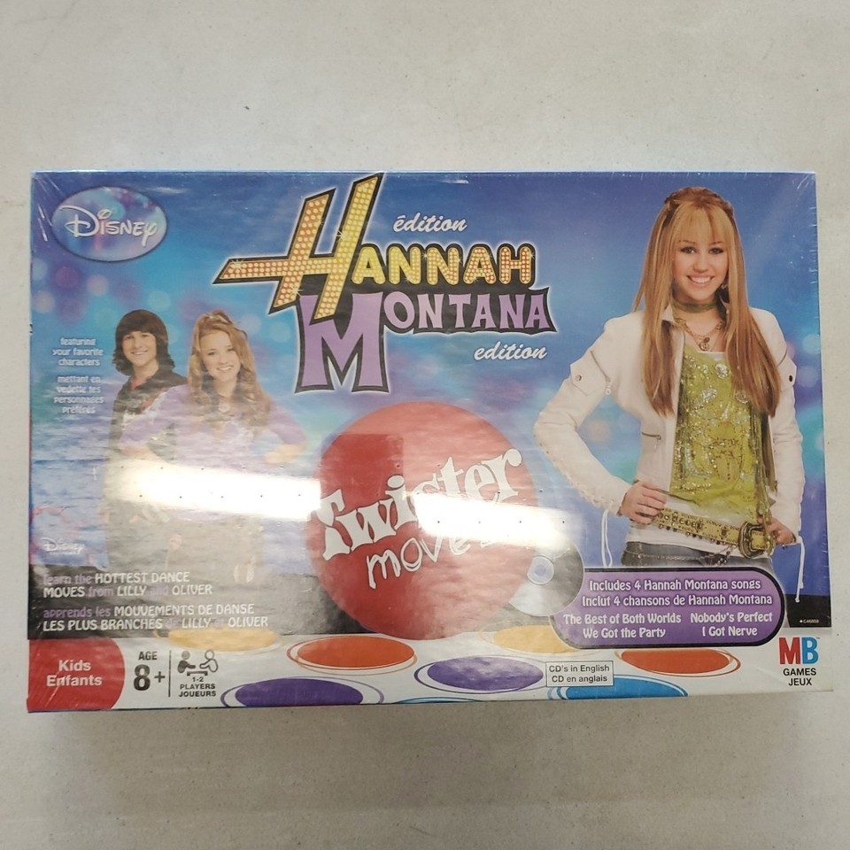 Hannah Montana Twister Moves Age 8+ Disney New | eBay