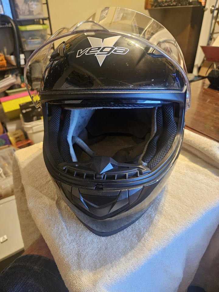 Vega rs1 Modular Helmet black and grey ECE R 22.05 size xxl | eBay