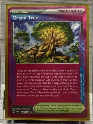 Pokémon TCG Grand Tree 136/142 Stellar Crown Ace Spec Trainer | eBay