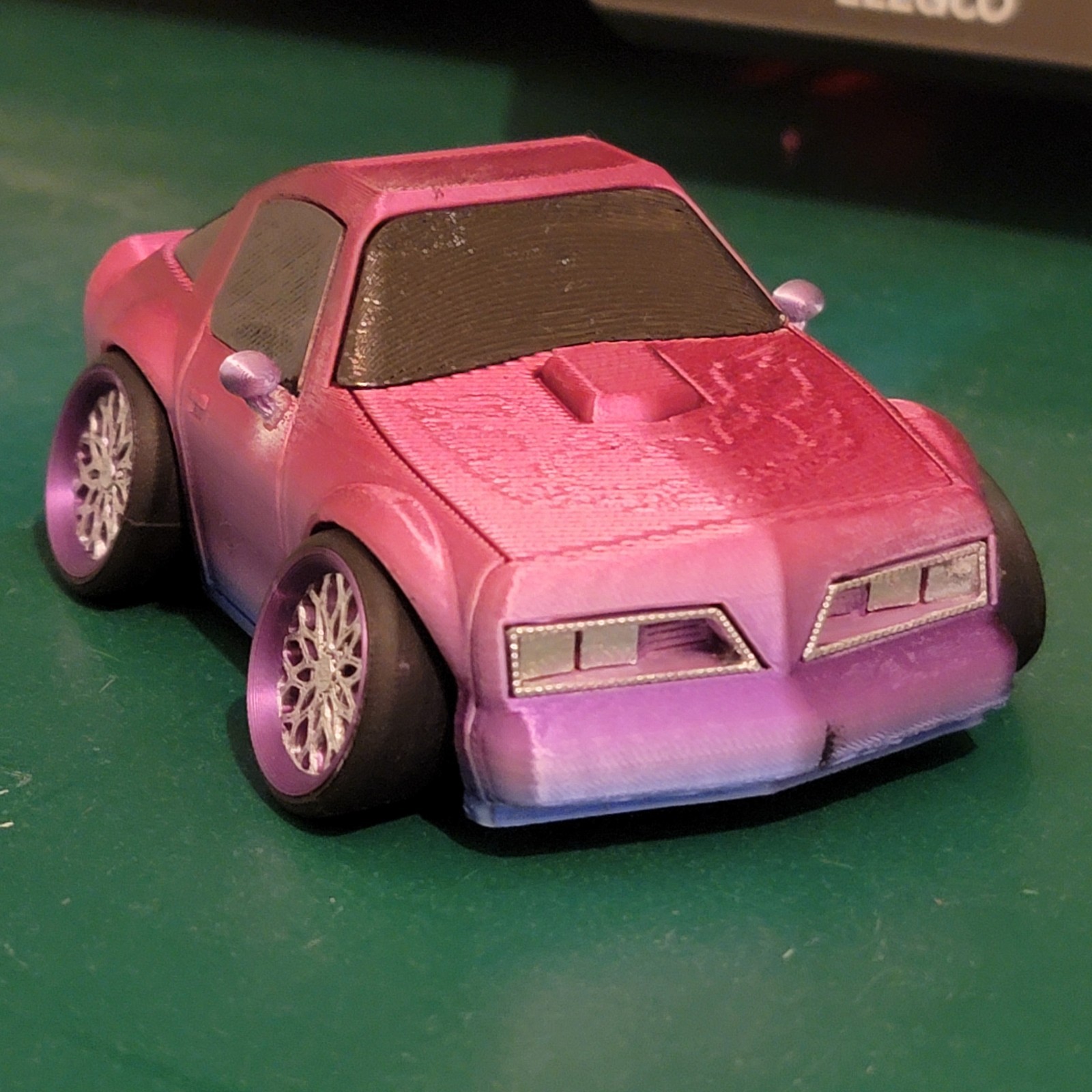 1977 Pontiac Trans Am CARtoon'd 3DPrinted Hand Painted Model Car Toy | eBay