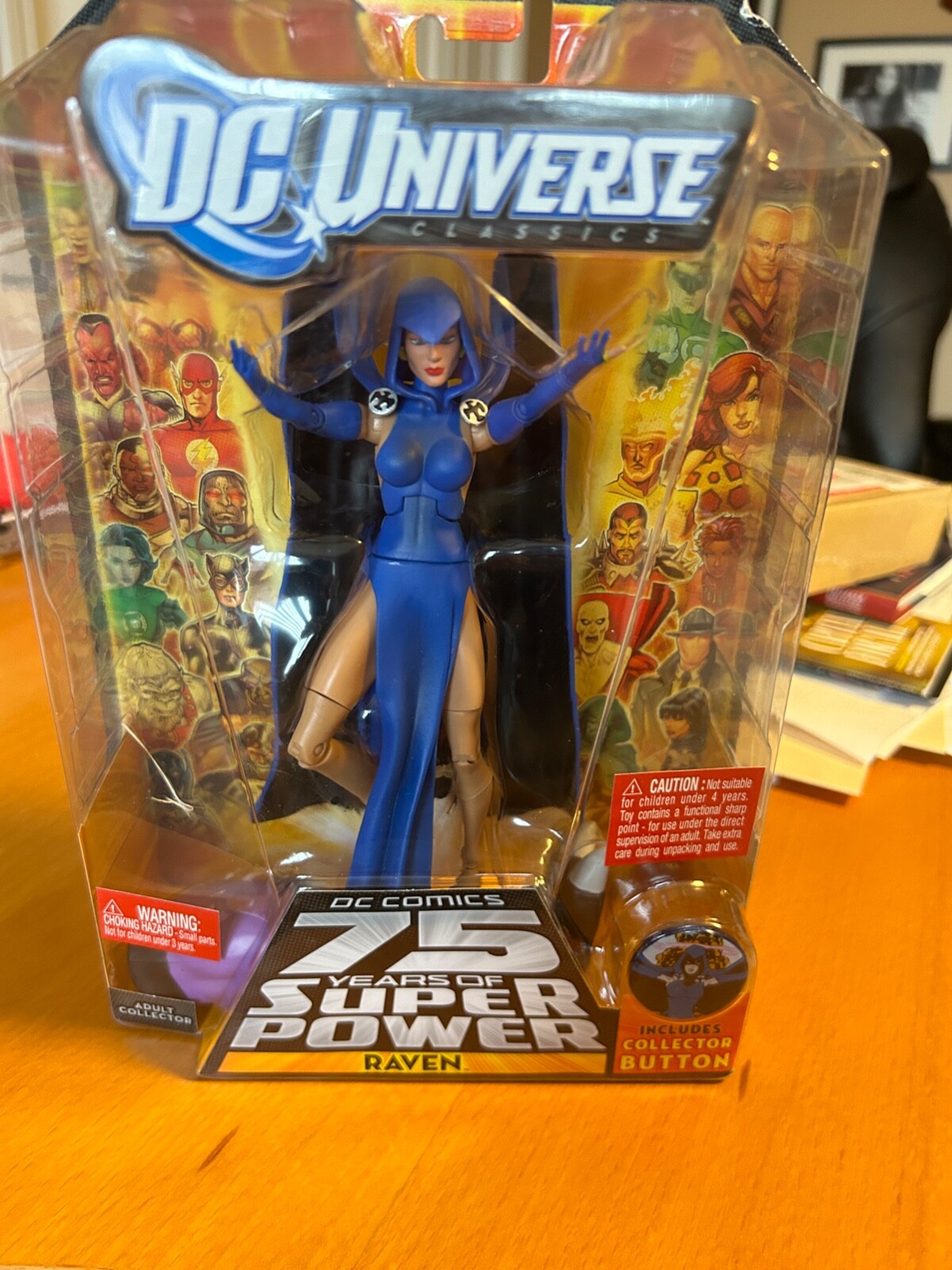 2010 DC Universe Classics RAVEN 75 Year Wave 15 Figure 4 VALIDUS BAF | eBay